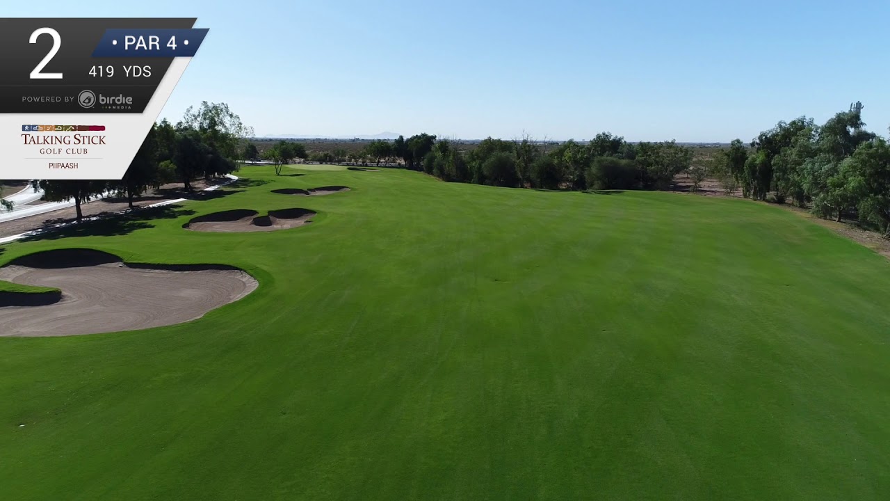Talking Stick Golf Club (Piipaash Course - Hole #2) - YouTube