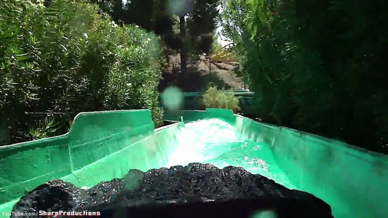 Log Ride At Six Flags