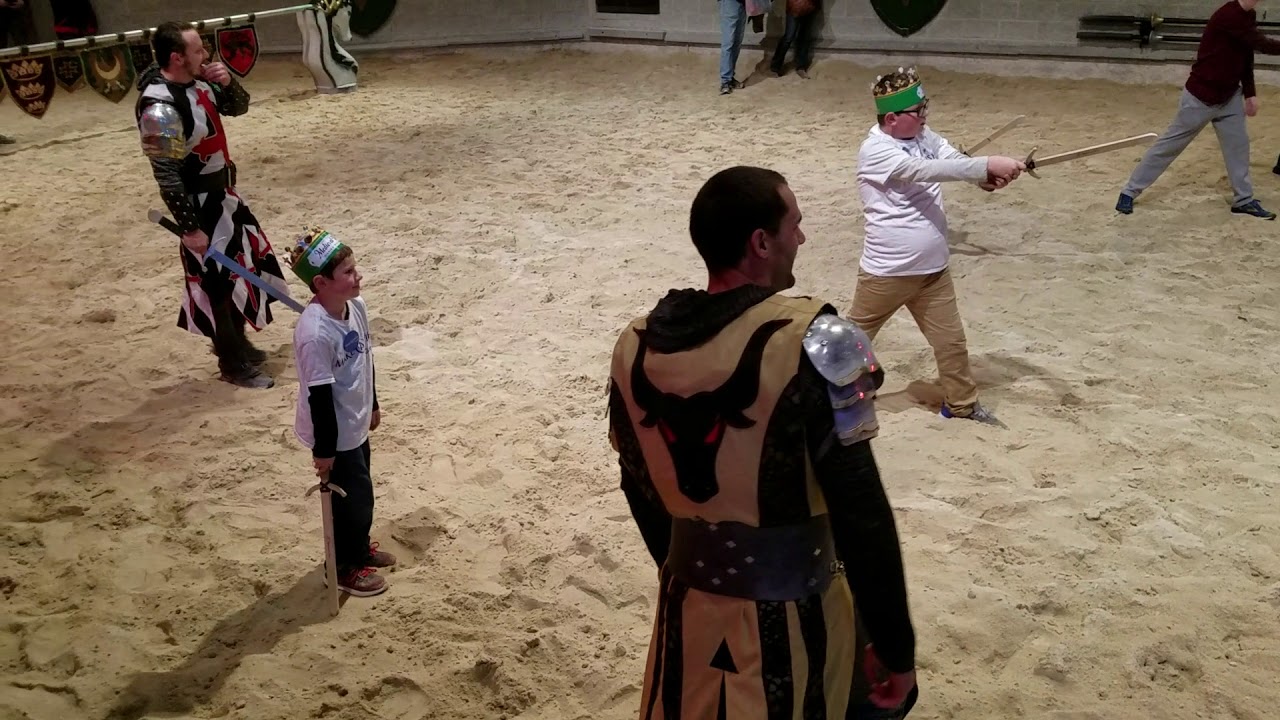 Training with the Knights from Medieval Times - YouTube