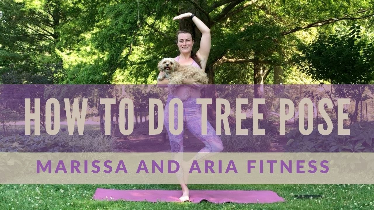 How to do Tree Pose - Progressions and Tutorials - Marissa and Aria ...
