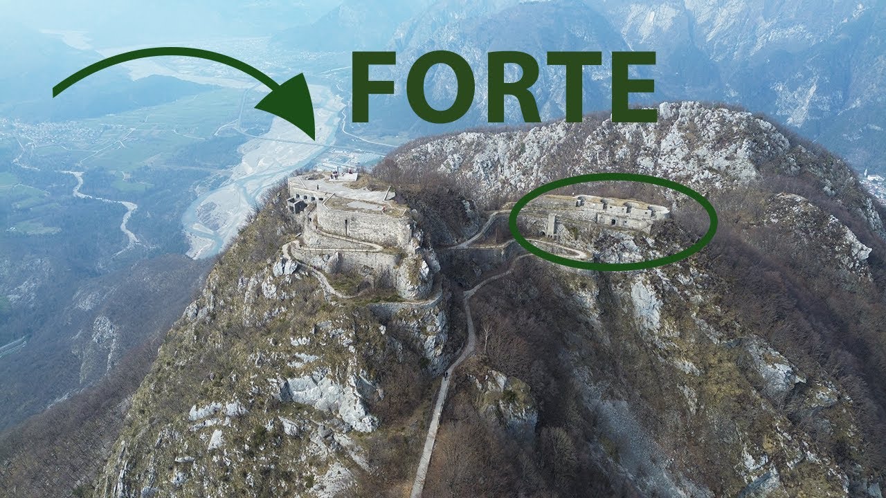 Il FORTE più SPETTACOLARE del Friuli-Venezia Giulia? [Drone] - YouTube