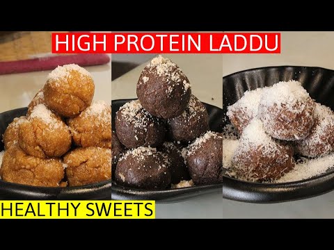 High Protein Laddu Recipe | Very Healthy & Tasty ladoo(Protein Balls ...