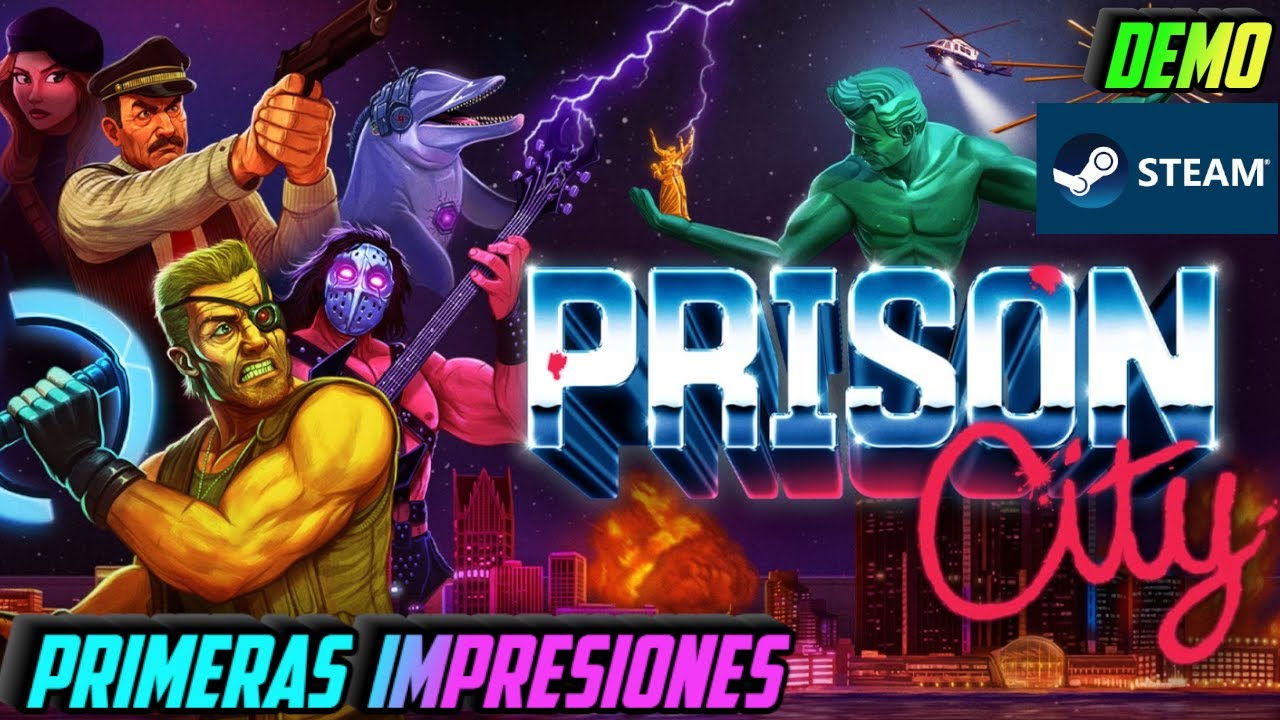PRISON CITY (Steam) - ¡UN BRUTAL PLATAFORMAS 2D PIXEL ART CON AROMA ...