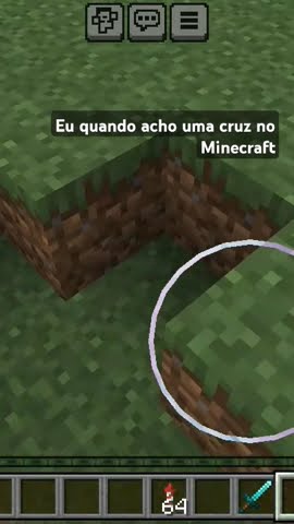 quando eu acho uma cruz no Minecraft - YouTube