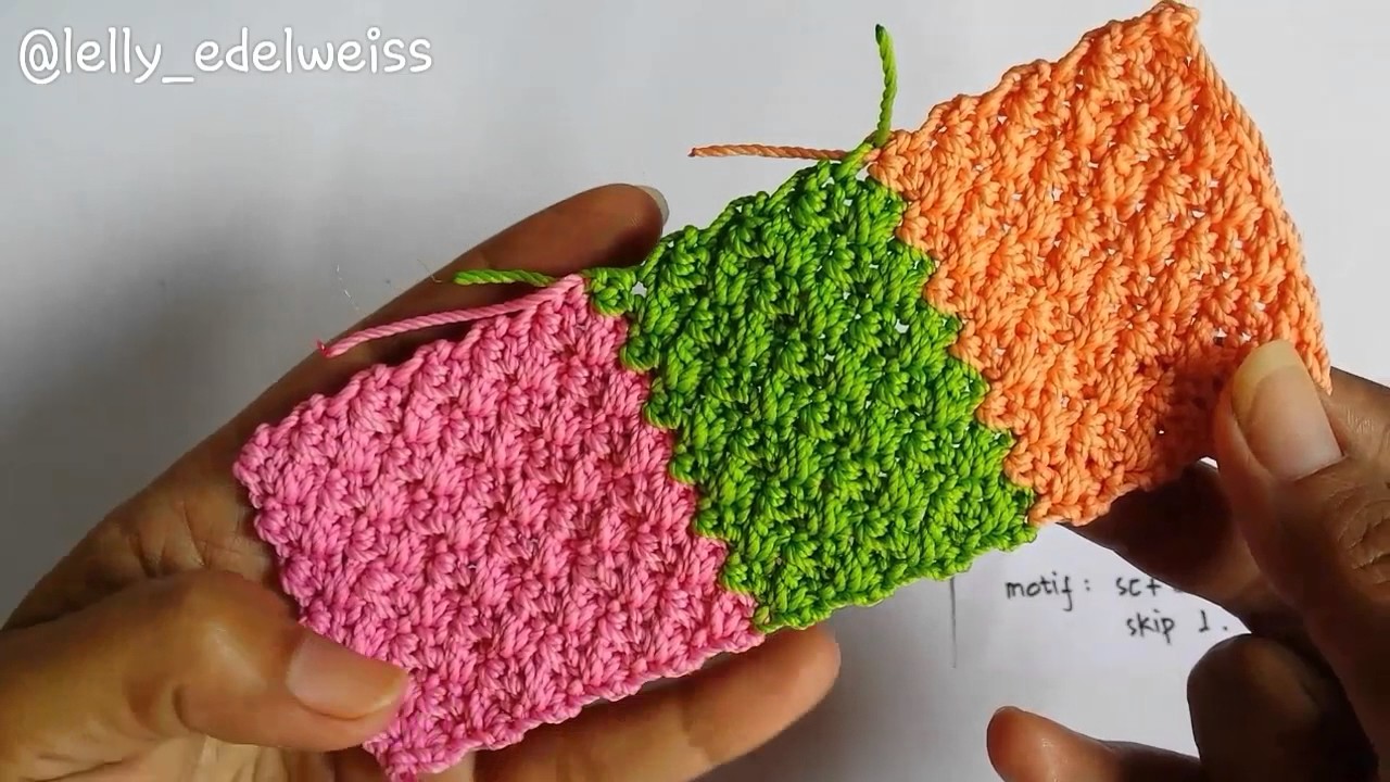 SUZETTE STITCH || Crochet Tutorial - YouTube