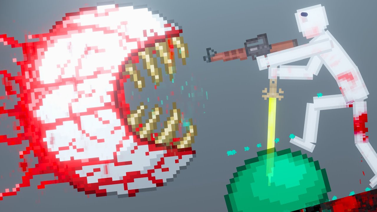 Terraria Mod In People Playground - YouTube