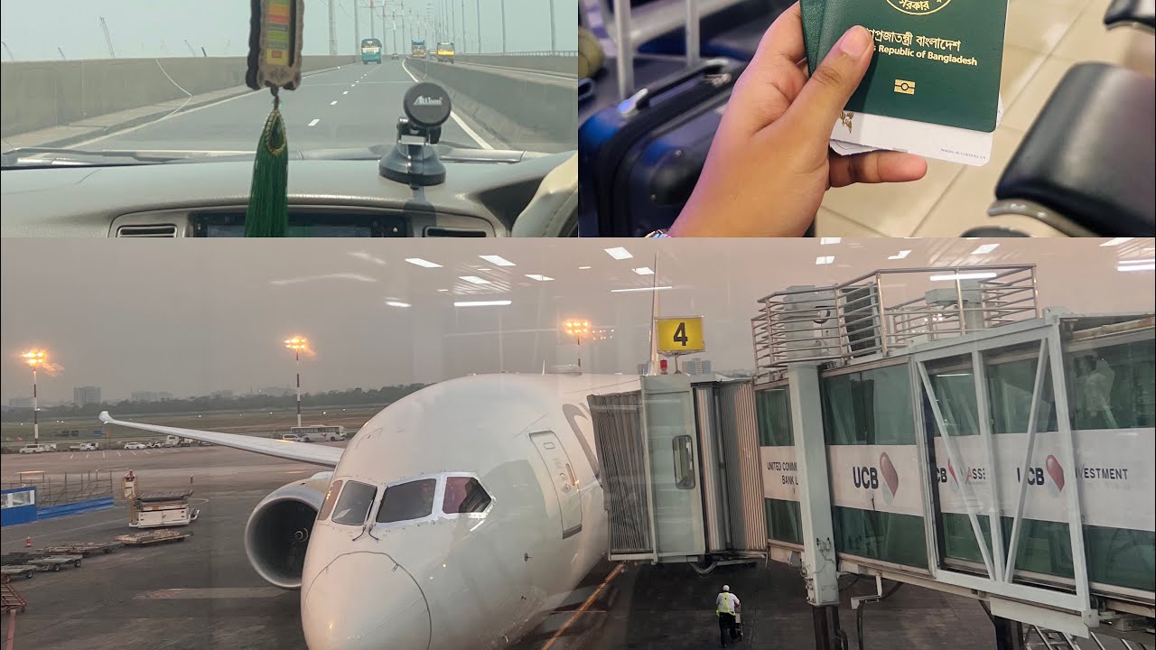 Dhaka, Bangladesh to Manama, Bahrain... My first international flight ...