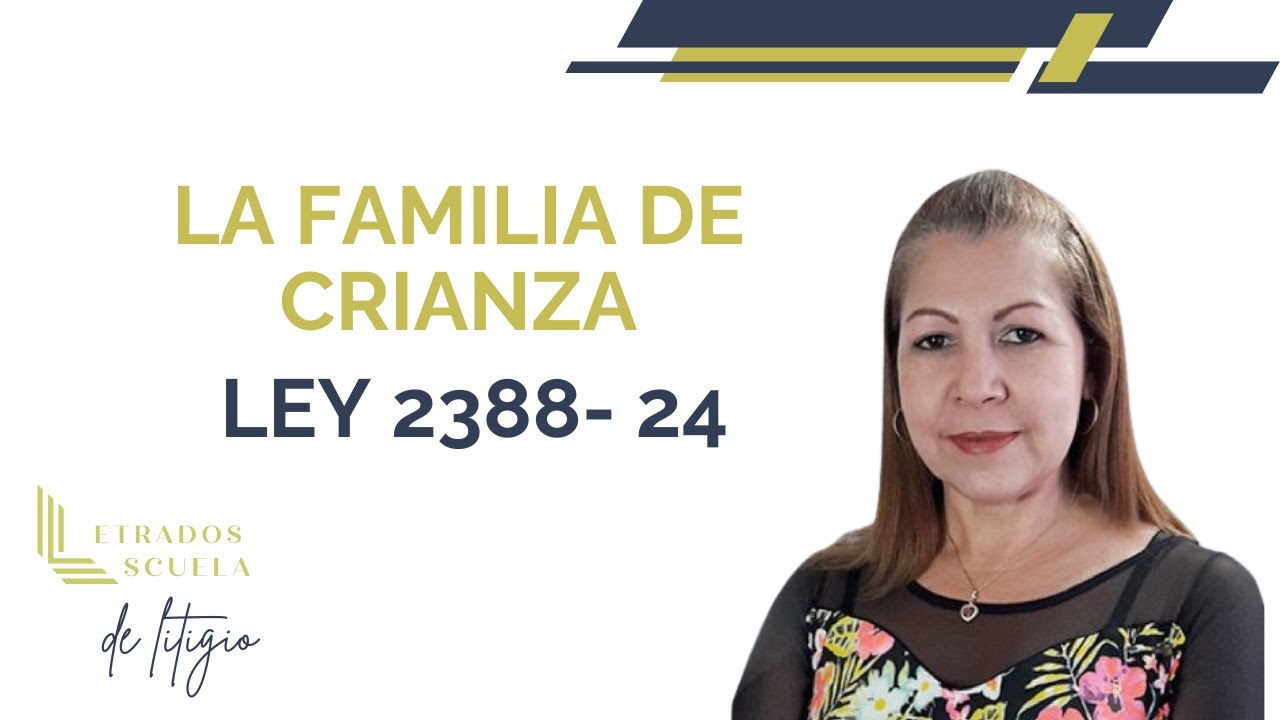 La Familia de Crianza - Ley 2388 / 24 - YouTube