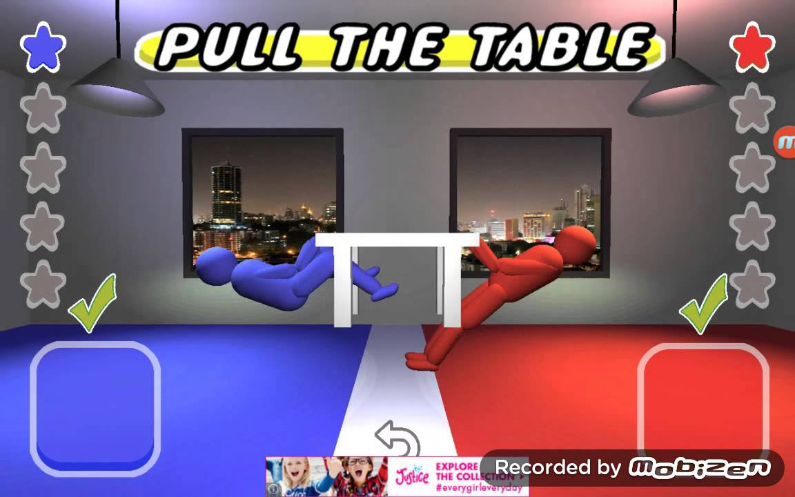 Pull the table game play - YouTube