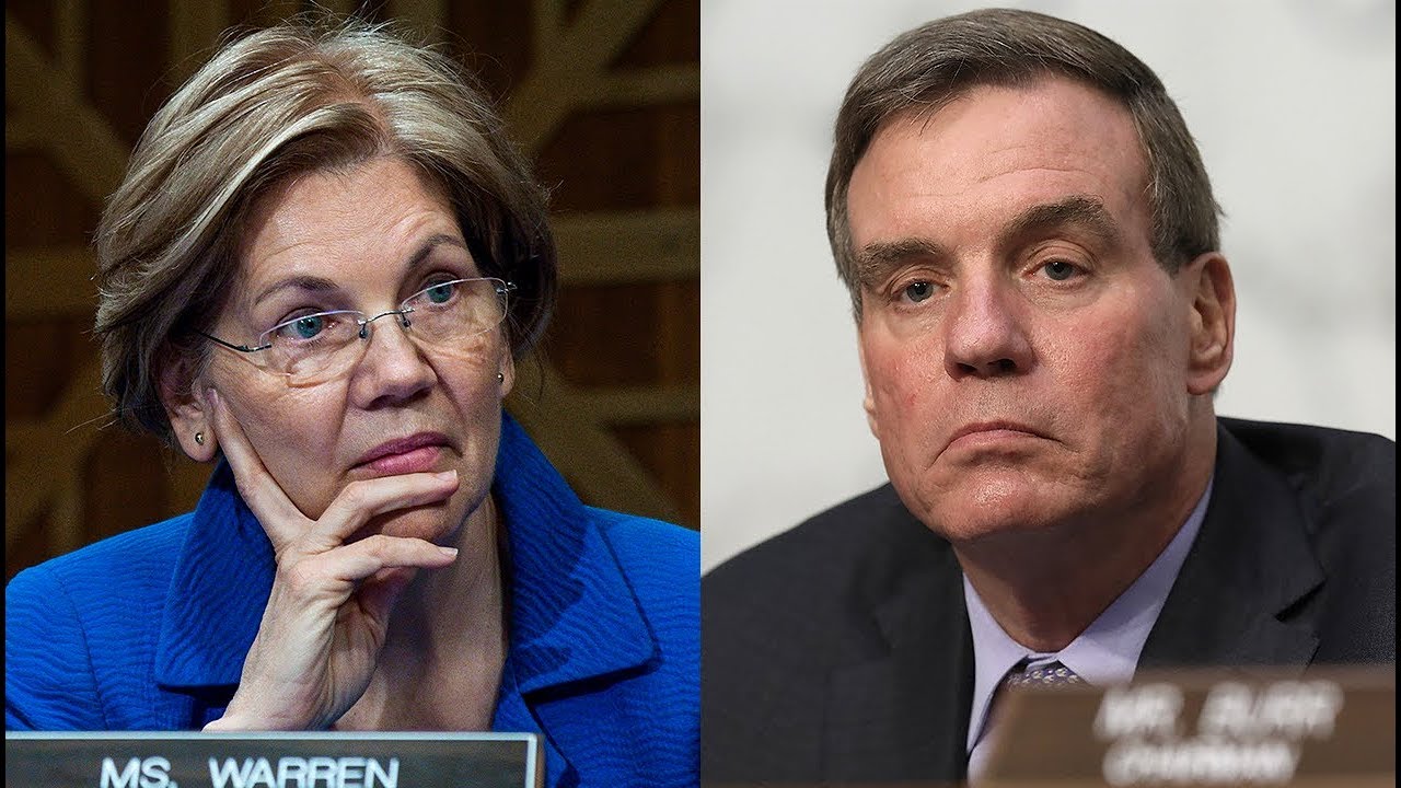 Mark Warner: Elizabeth Warren Is “Impugning” My Motives - YouTube