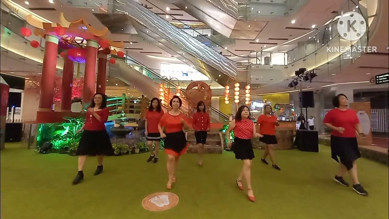 Bie Zhi Ji (Dangdut) line dance - YouTube