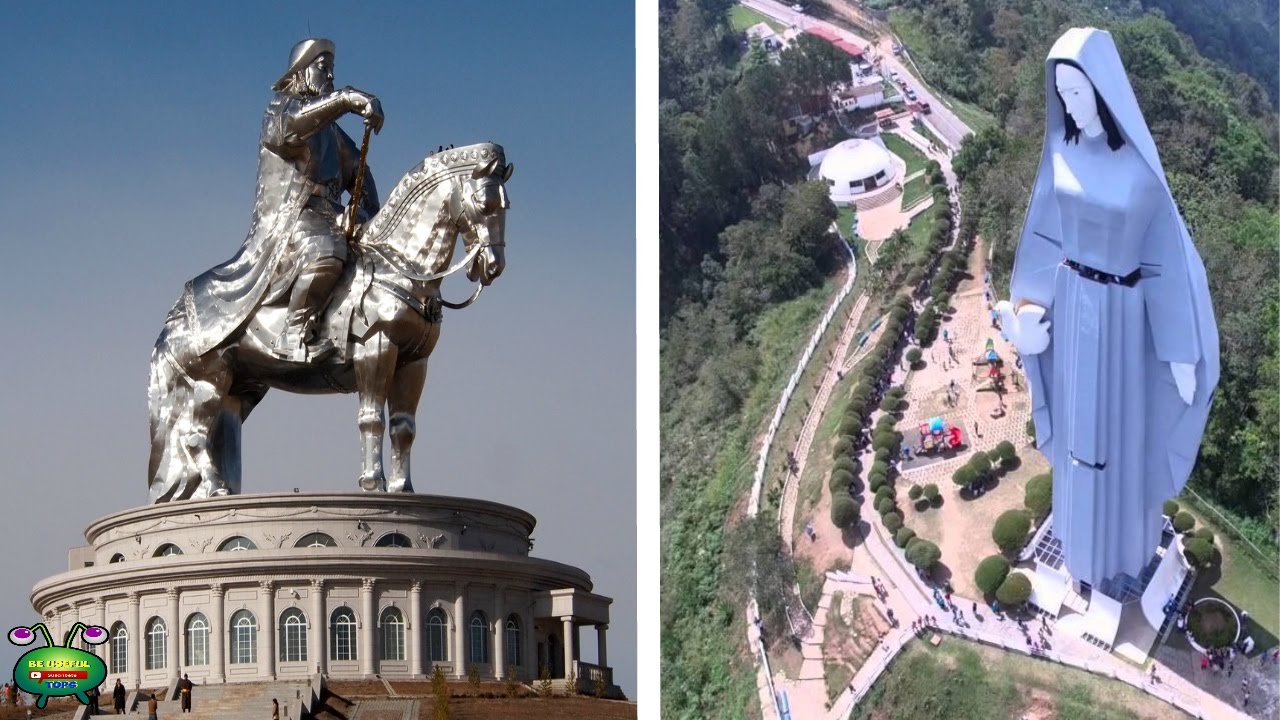 LAS 10 ESTATUAS MAS GRANDES DEL MUNDO - YouTube