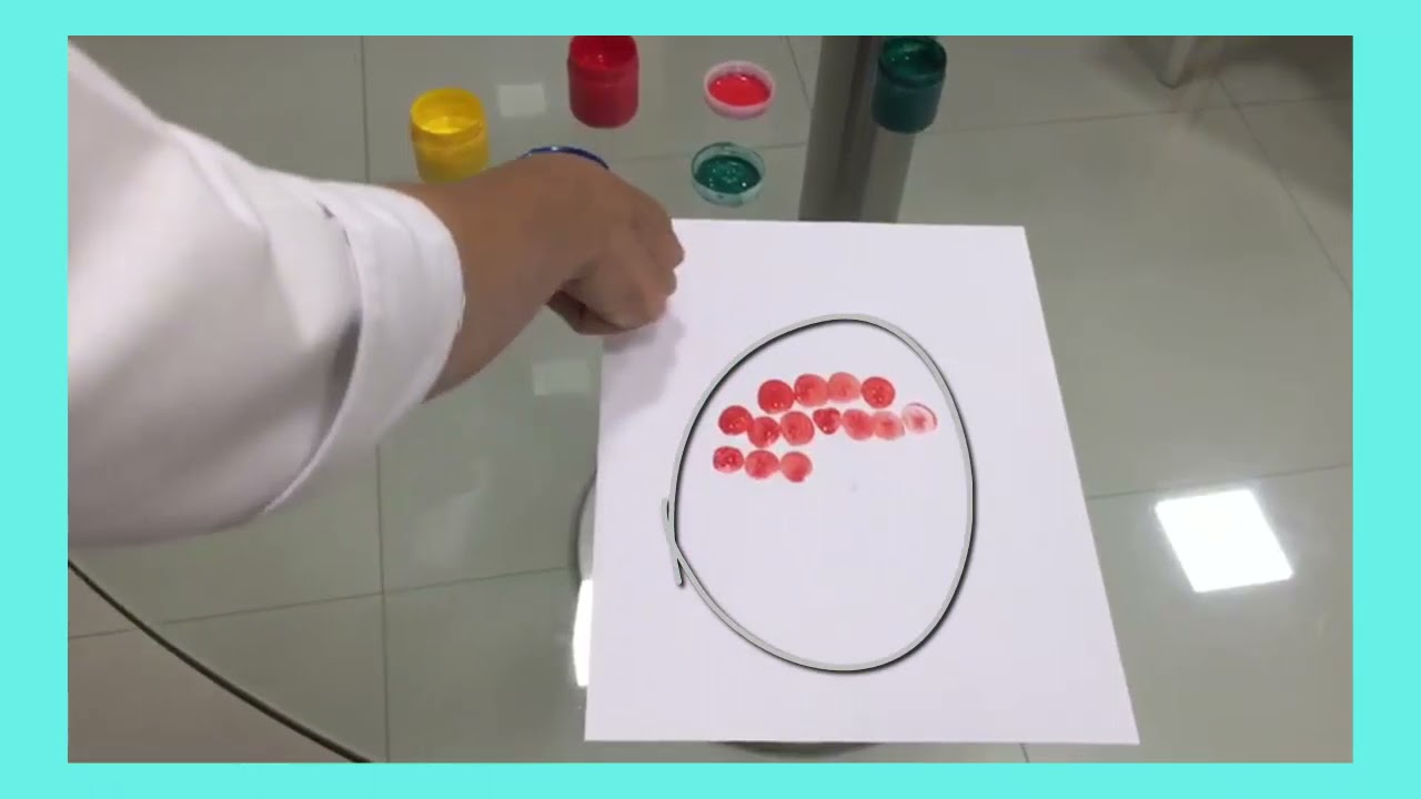 La piña - Pintura dactilar - YouTube