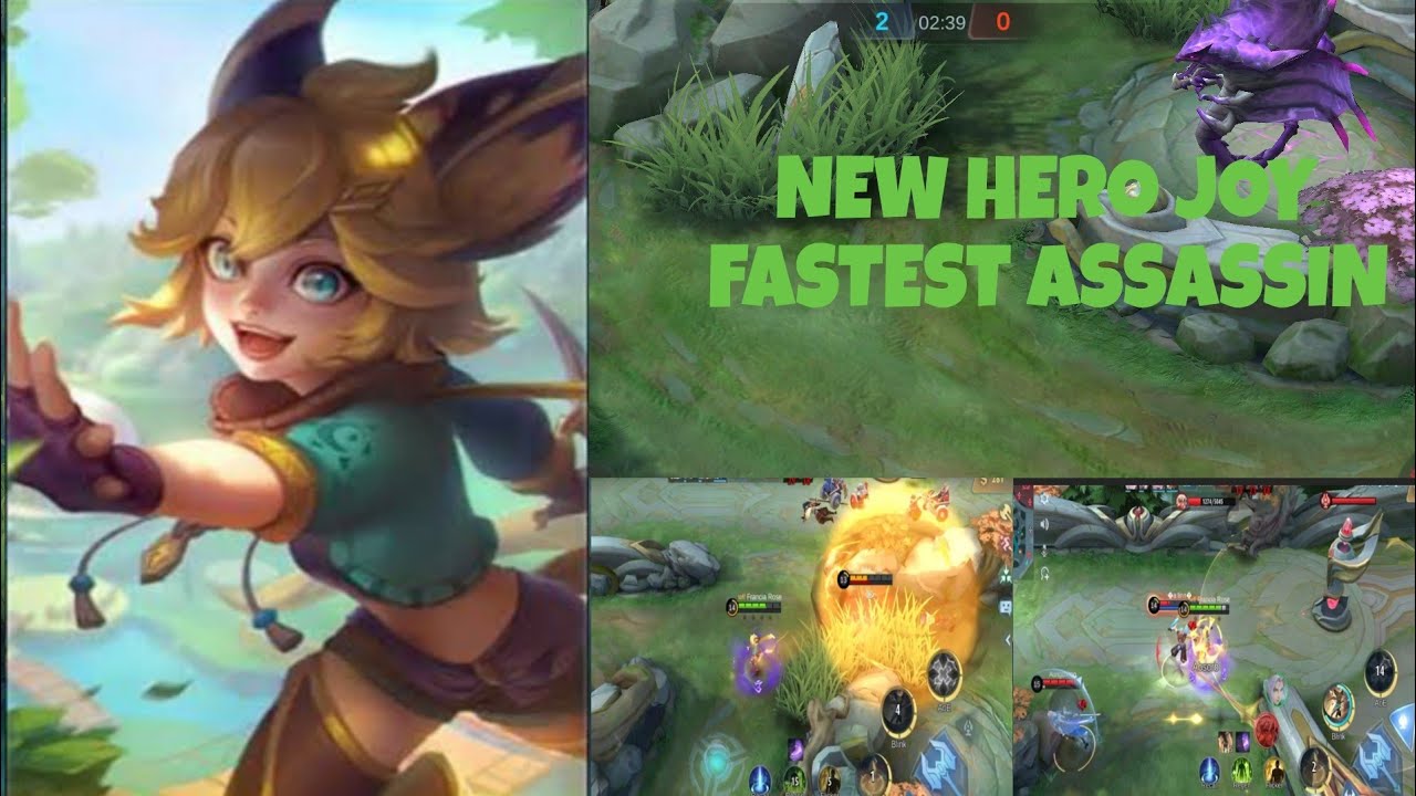 MLBB - Joy New Hero Fastest Assassin - YouTube