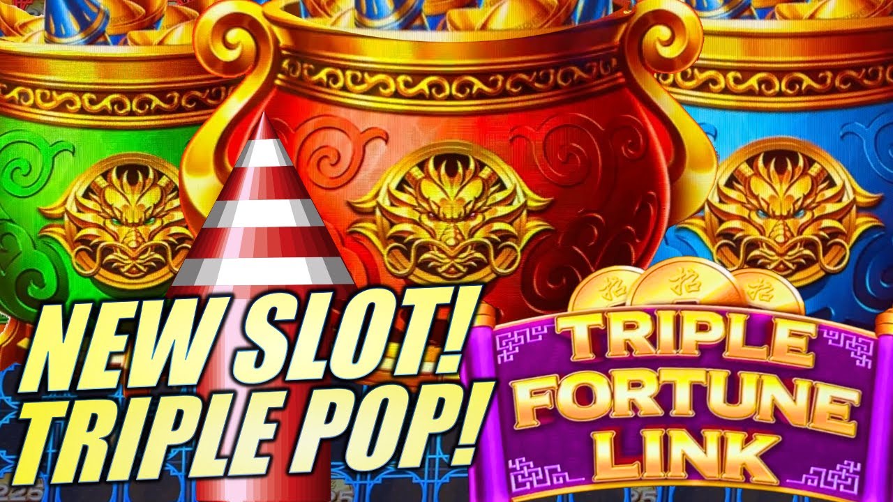★NEW SLOT!★ ROCKETS, POTS, AND DRAGONS!! TRIPLE FORTUNE LINK (HUANG SE ...