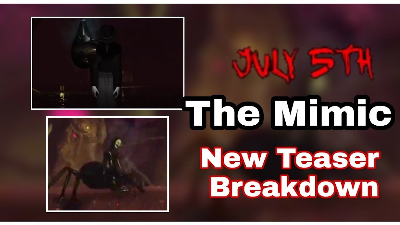 The Mimic New Book 1 Revamp Teaser BREAKDOWN (Roblox) - YouTube