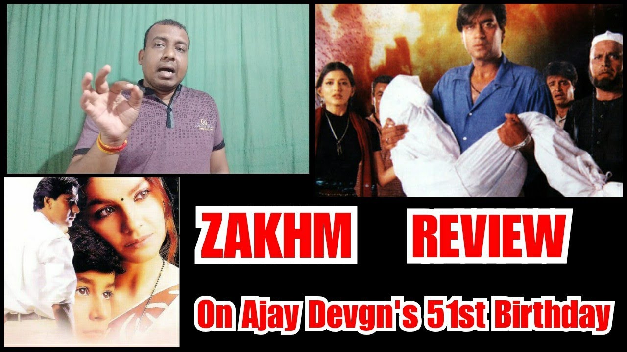 Zakhm Review On Ajay Devgn 51st Birthday, His First National Award For ...