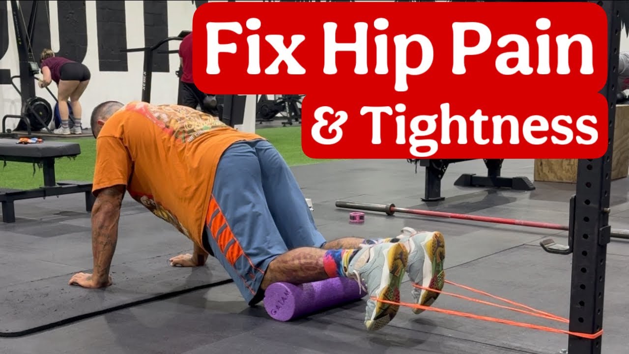 Fox Hip pain and tightness, hip flexor, hip Joint solution 🔥 - YouTube