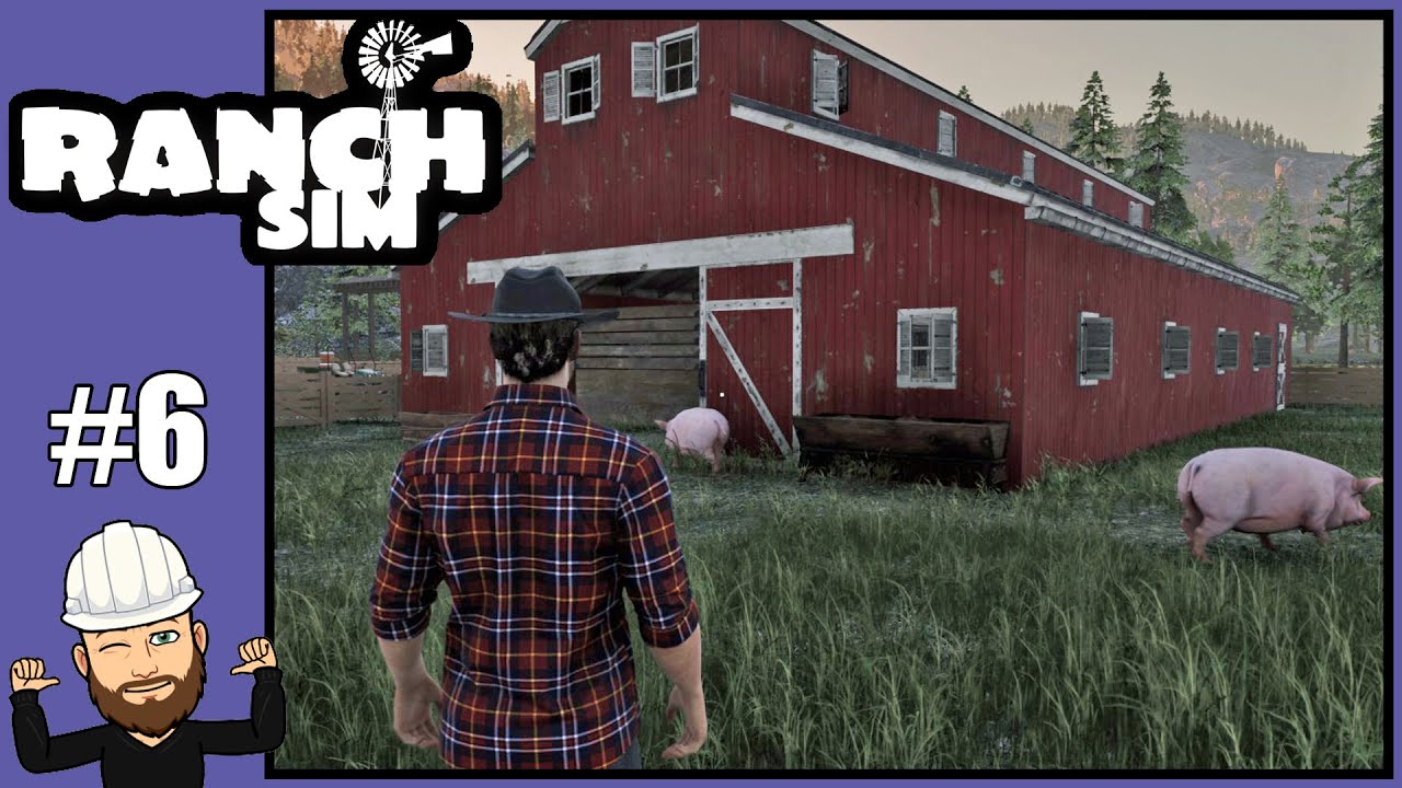 New Pigs, Hunting & Helping Ranchers - Ranch Simulator #6 - YouTube