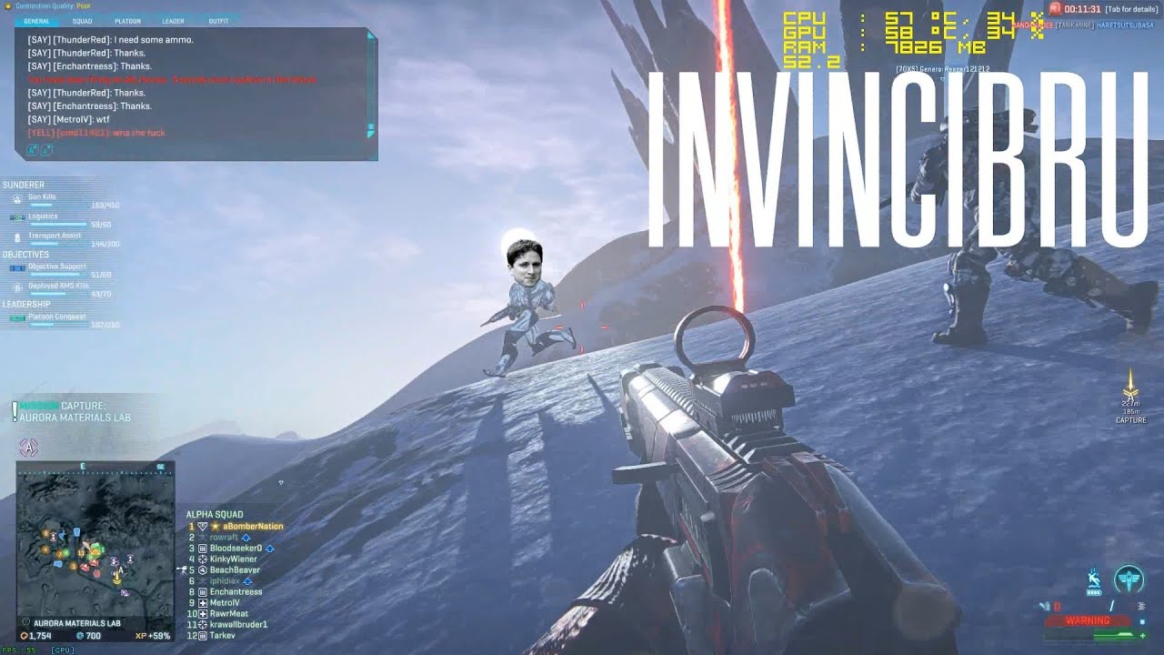 Planetside 2: Invincibru!! - YouTube