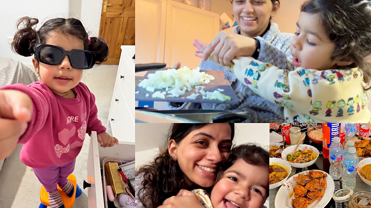 COOKING WITH MY TODDLER || First vlog of 2025 || Vlog # 01 - YouTube