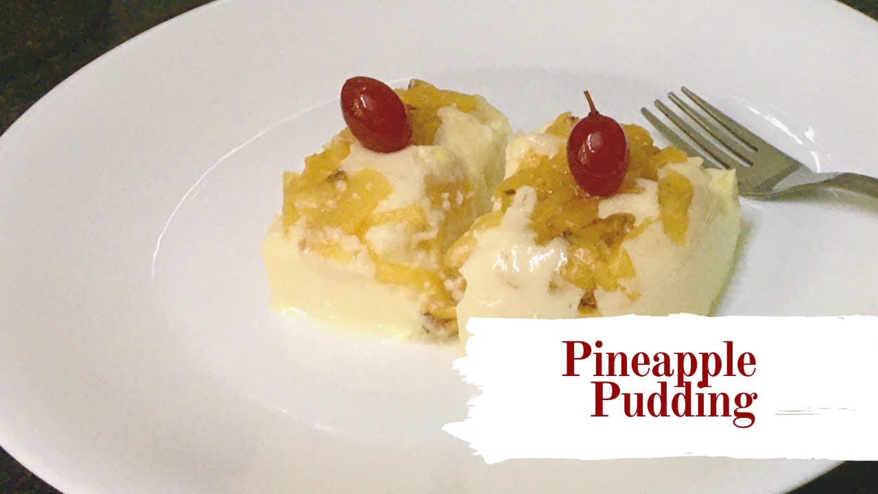 Easy Pineapple Pudding/Pineapple Pudding With China Grass/homelycook ...