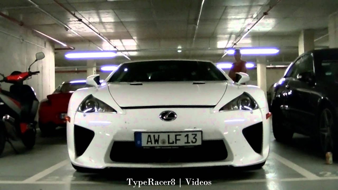 Lexus LFA Rev Sound! 1080p HD! - YouTube