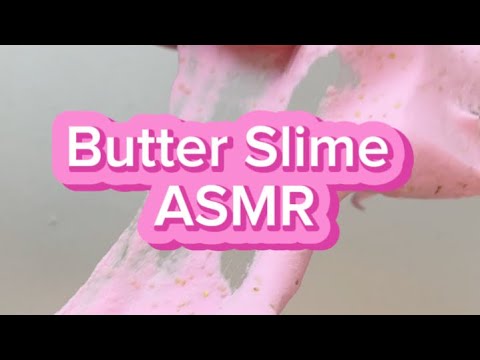 Pink Butter Slime ASMR 🌸 | Pre-made Butter Slime by Compound Kings ...