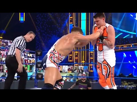 WWE TÜRKÇE SPİKER Rey Mysterio'nun oğlu Dominik Chad Gable'a karşı.