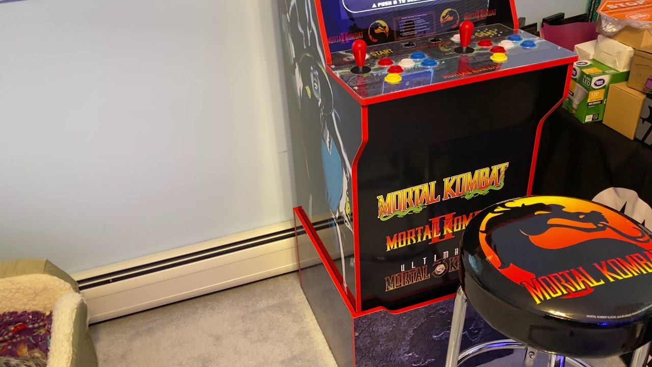 1UP MK2 Arcade before Mods - YouTube