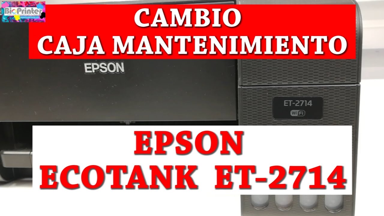 Epson Et2714 Multifuncin Para Olvidarse De Los Cartuchos Manual De