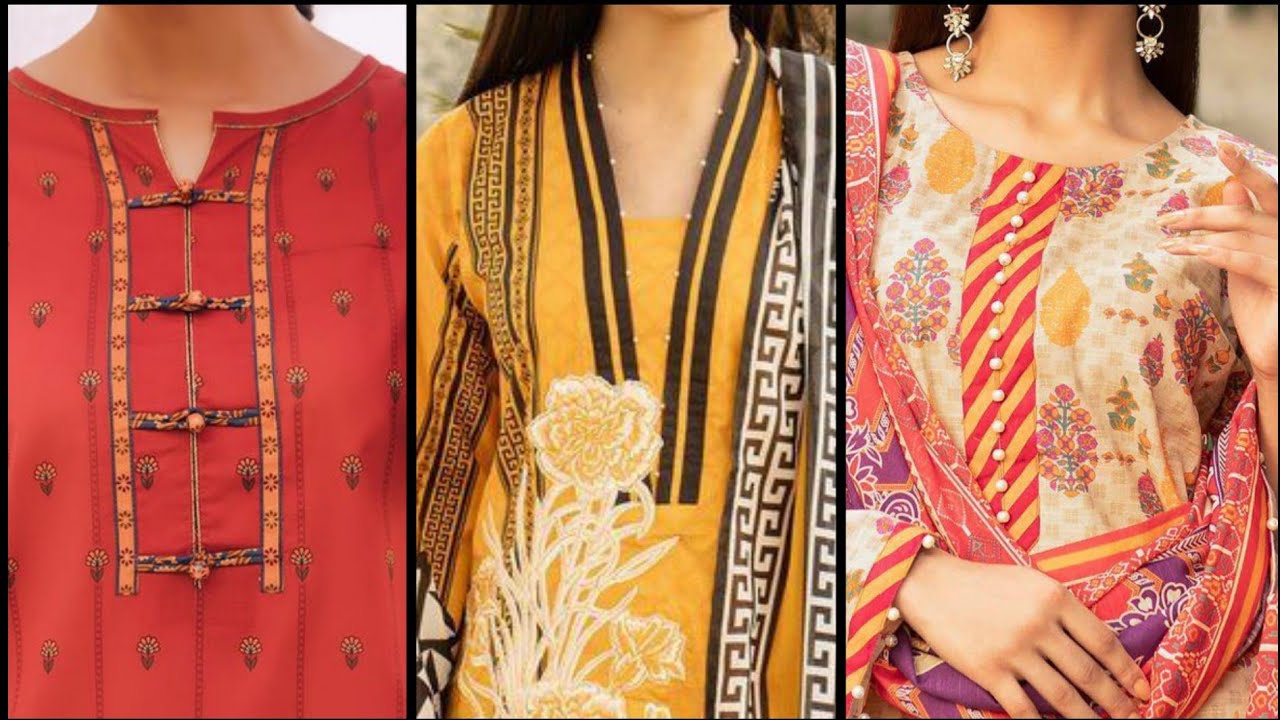 Different Types Of Neck Design ||2021|| - YouTube