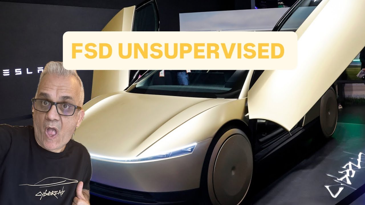 Tesla FSD Unsupervised, Great/Bad News, My Take... - YouTube