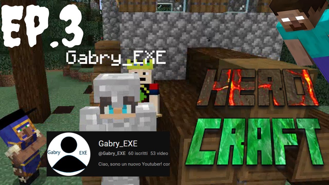 PORTO GABRY NELLA HEROCRAFT!!!! HeroCraft Ep.3 w/@IceChoppaa - YouTube