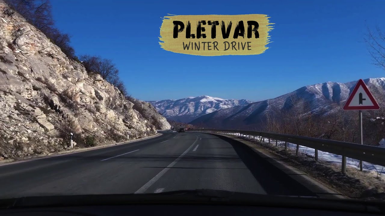 Winter DRIVE TOUR - Prilep, Pletvar, Crna Reka (Macedonia) 🚗 Возење ...