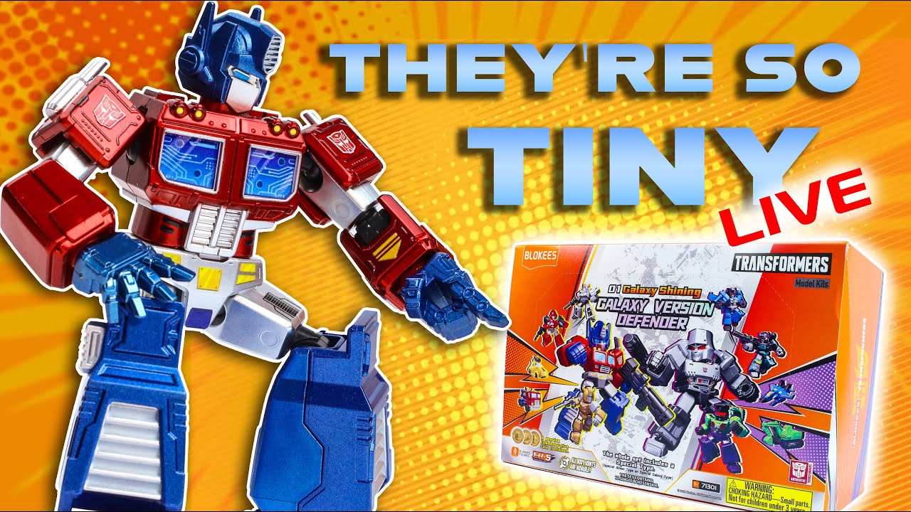 MICRO TRANSFORMERS! Blokees Galaxy Version Defender: 01 Galaxy Shining ...