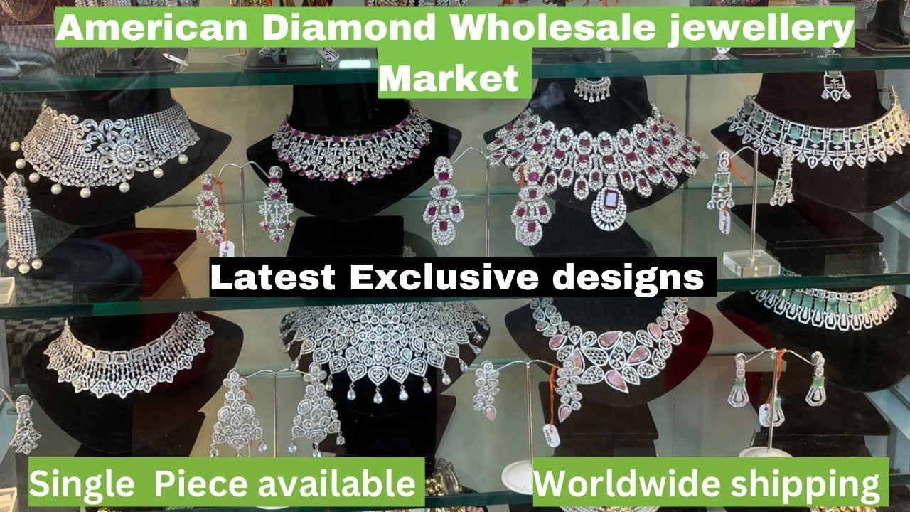 Premium Designer Jewellery with Price | American Diamond Wholesale ...