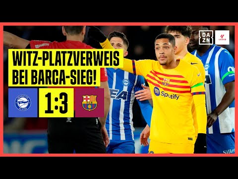 Lewandowski & Gündogan bringen Barca auf die Siegerstraße: Alaves - FC Barcelona 1:3 | LaLiga | DAZN
