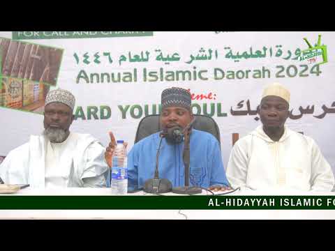 DAY1 DAORAH 2024/REPENTANCE || ASH-SHAYKH ABDULAZEEZ (IMAM NURUL HUDAH)