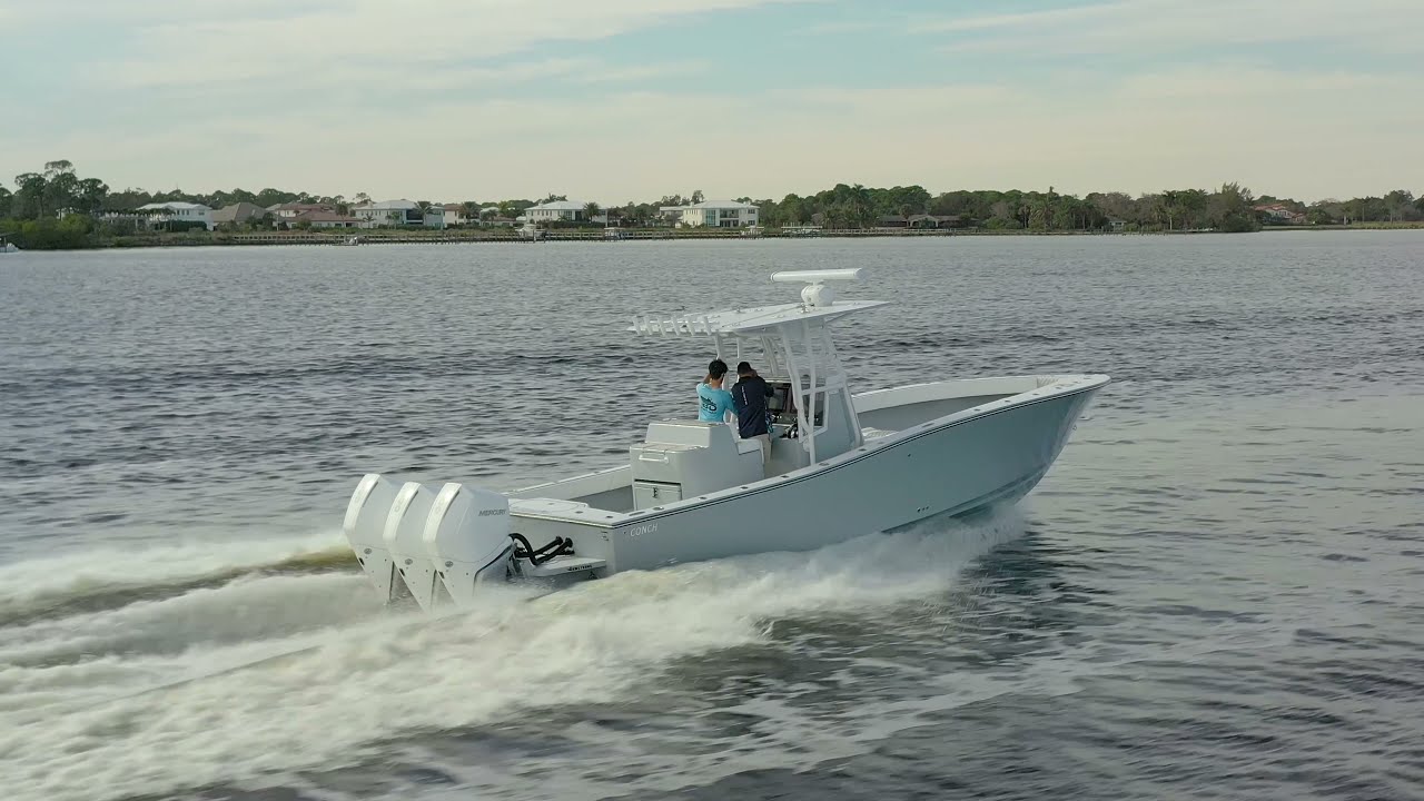 Conch 33 Drone footage - YouTube