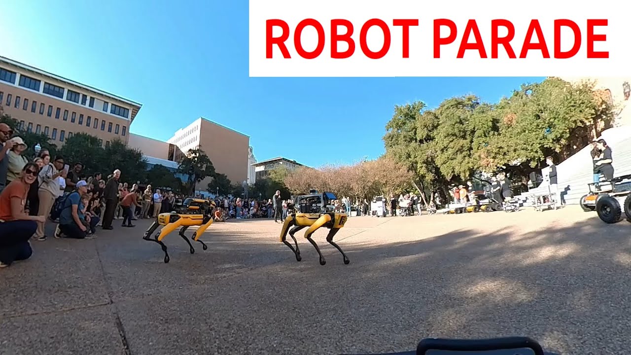 N150 Goes To Robot Parade - YouTube