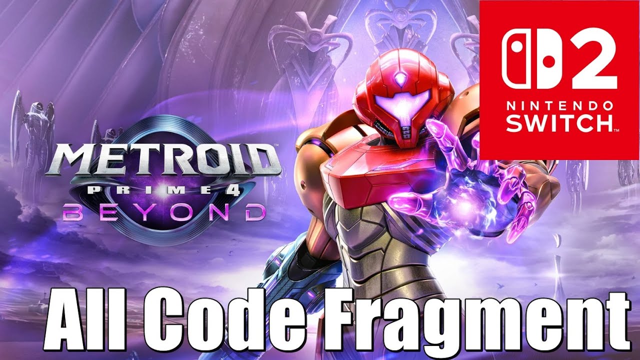 METROID PRIME 4 BEYOND - All Code Fragment ( How to open door Ice Belt ...