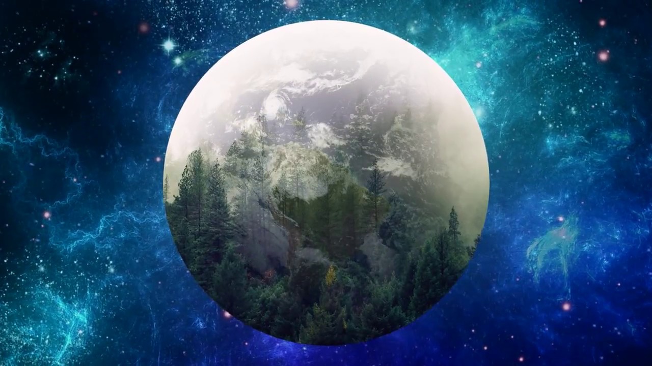 Earth (Double Exposure Animation) - YouTube