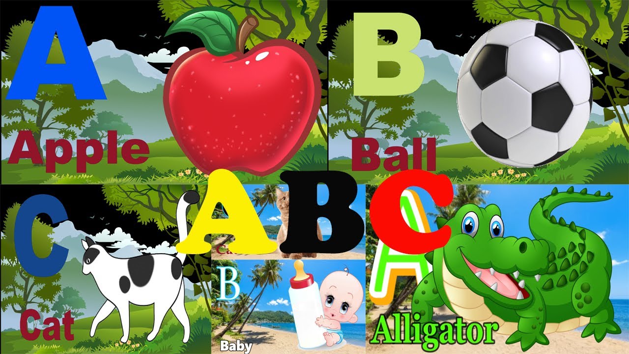 ABC/ABCD Rhymes/Learn Your ABCs from A to Z with Alphabet Song and Fun ...