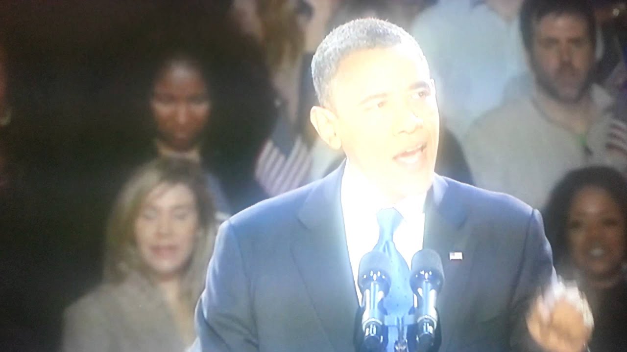 Obama 2012 Victory Speech - YouTube