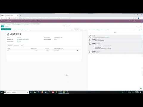 odoo12 training session2-6#odoo #training - YouTube