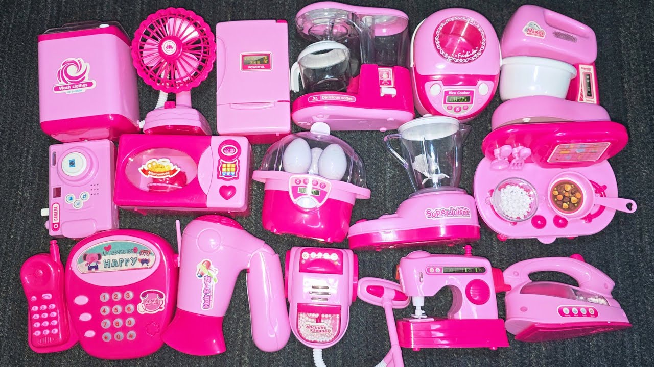 15 Minutes Satisfying with Unboxing Barbie Princess Appliances and ...