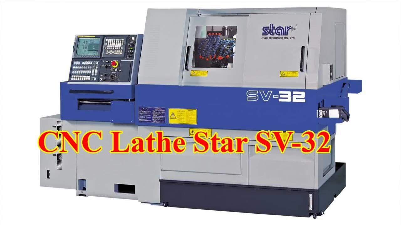 CNC Lathe STAR SV - 32 Máy tiện cấp phôi tự động 9 trục - YouTube