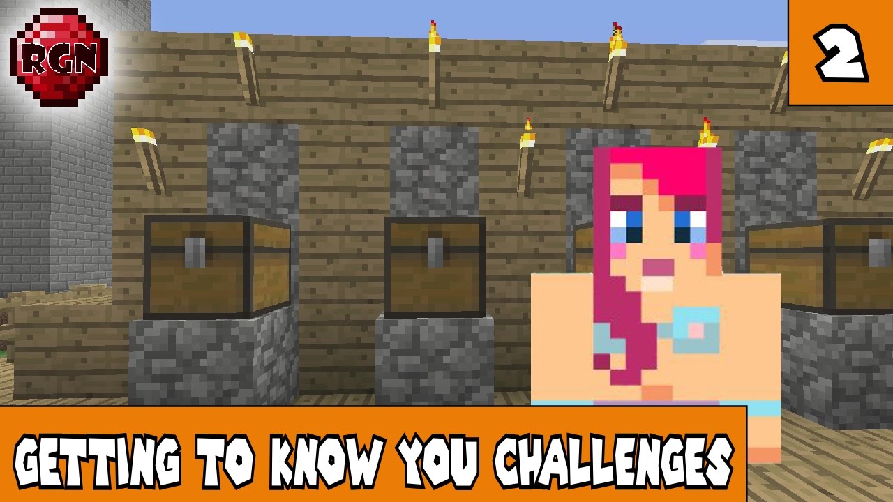 Let's Play - Minecraft: Getting To Know You Challenges #2 - EmzForever ...