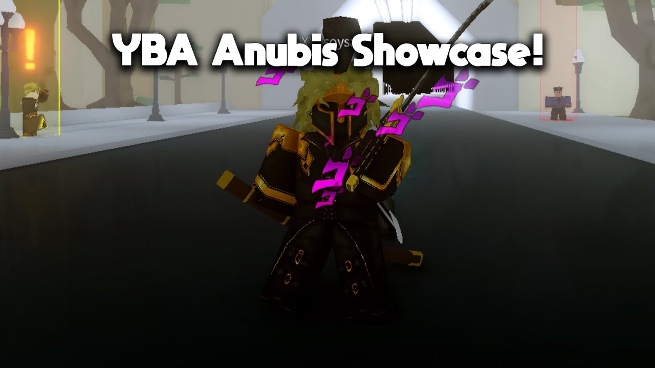 [YBA] Anubis Showcase + Skill Tree - YouTube